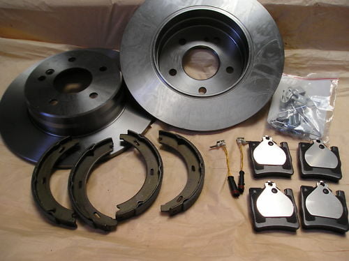 Brzdná sada zadní kompletní Mercedes C-klasse W203, S203 | Autoflexdily